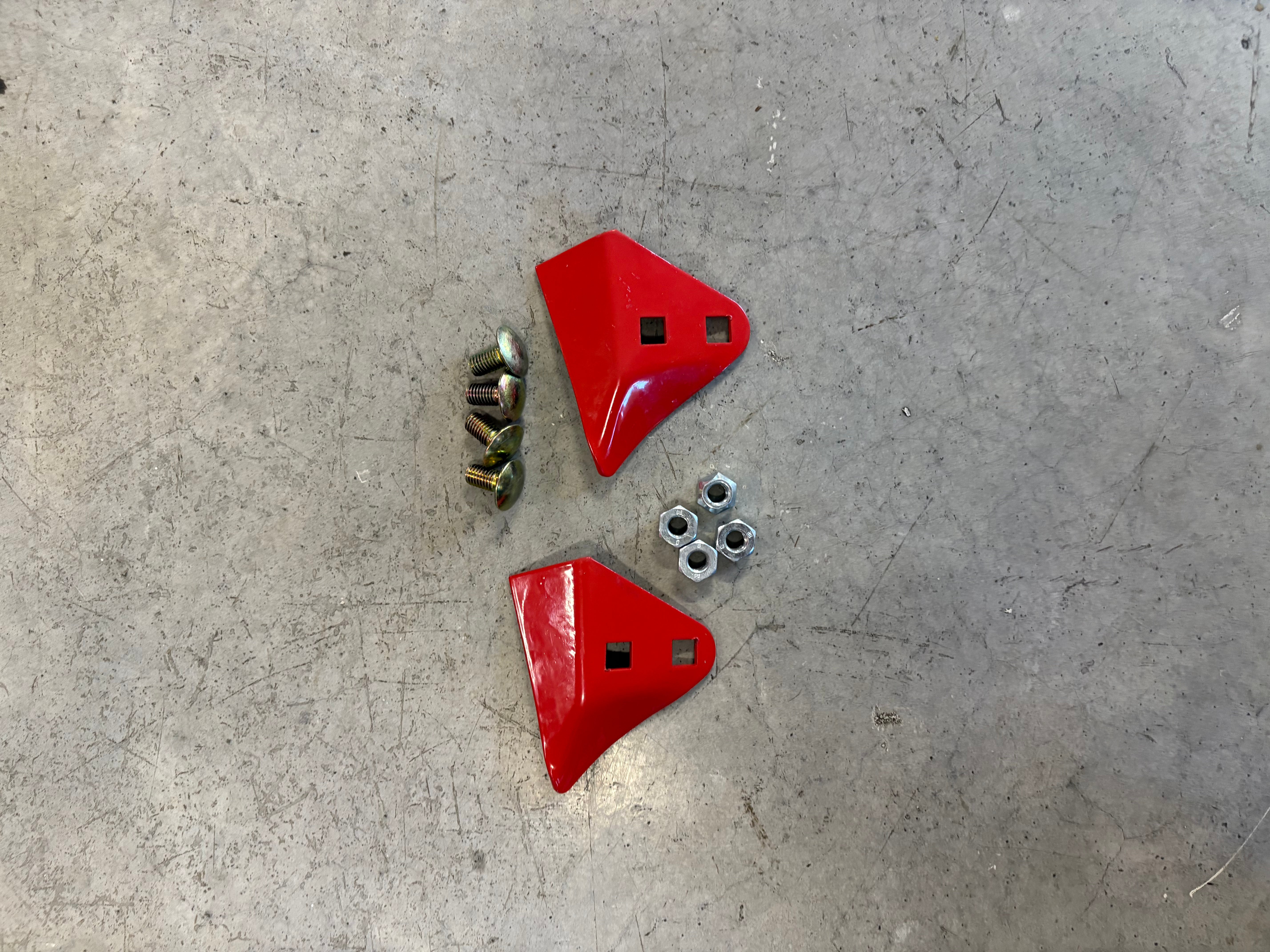 Farm King RCF2000 Rotary Cutter Chain Guard Clamp Plates with Bolts OE ...