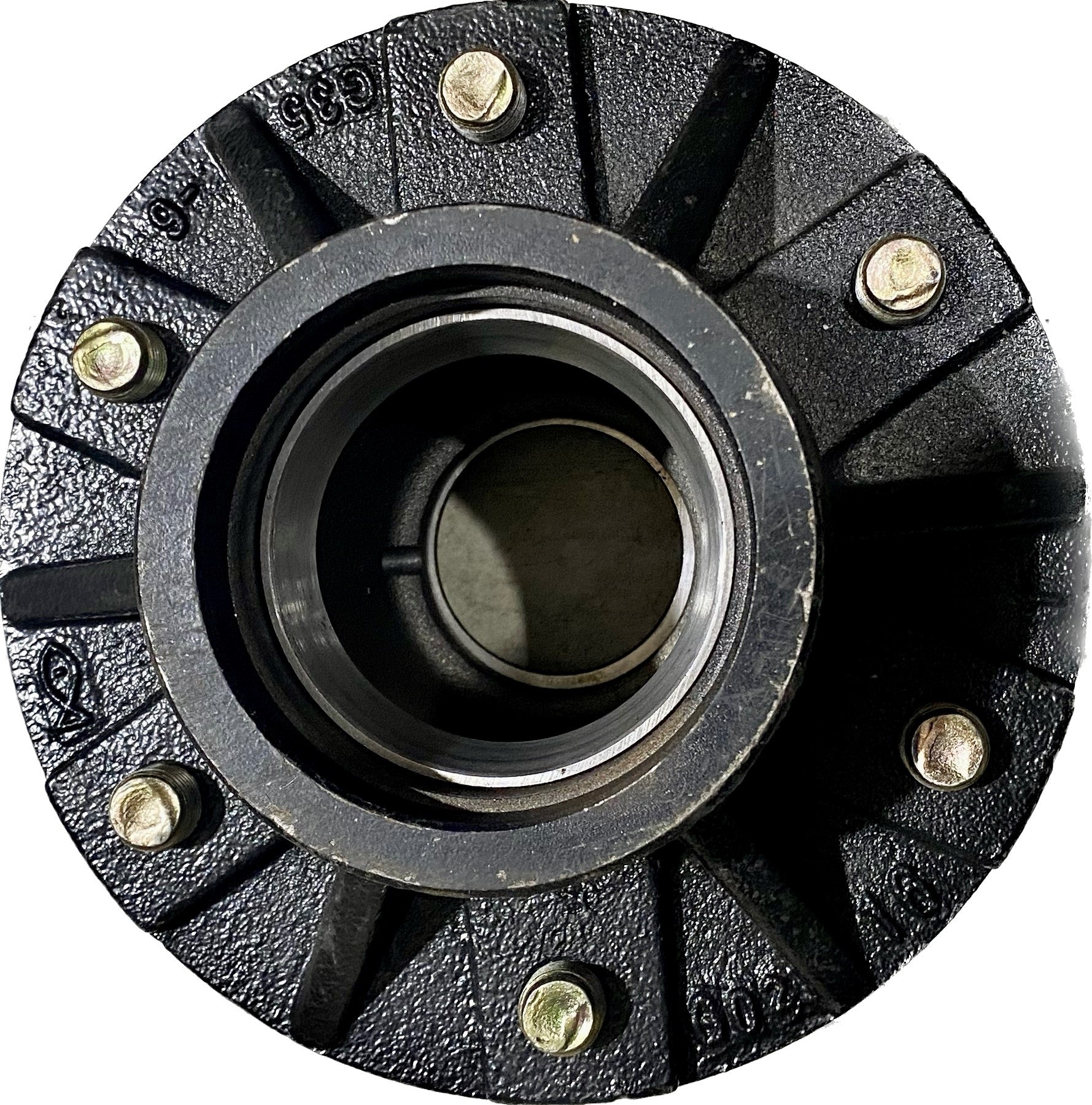 Newer Model 10-ton Kory Wagon Hub 106164/W35-6 Complete Hub Assembly W ...